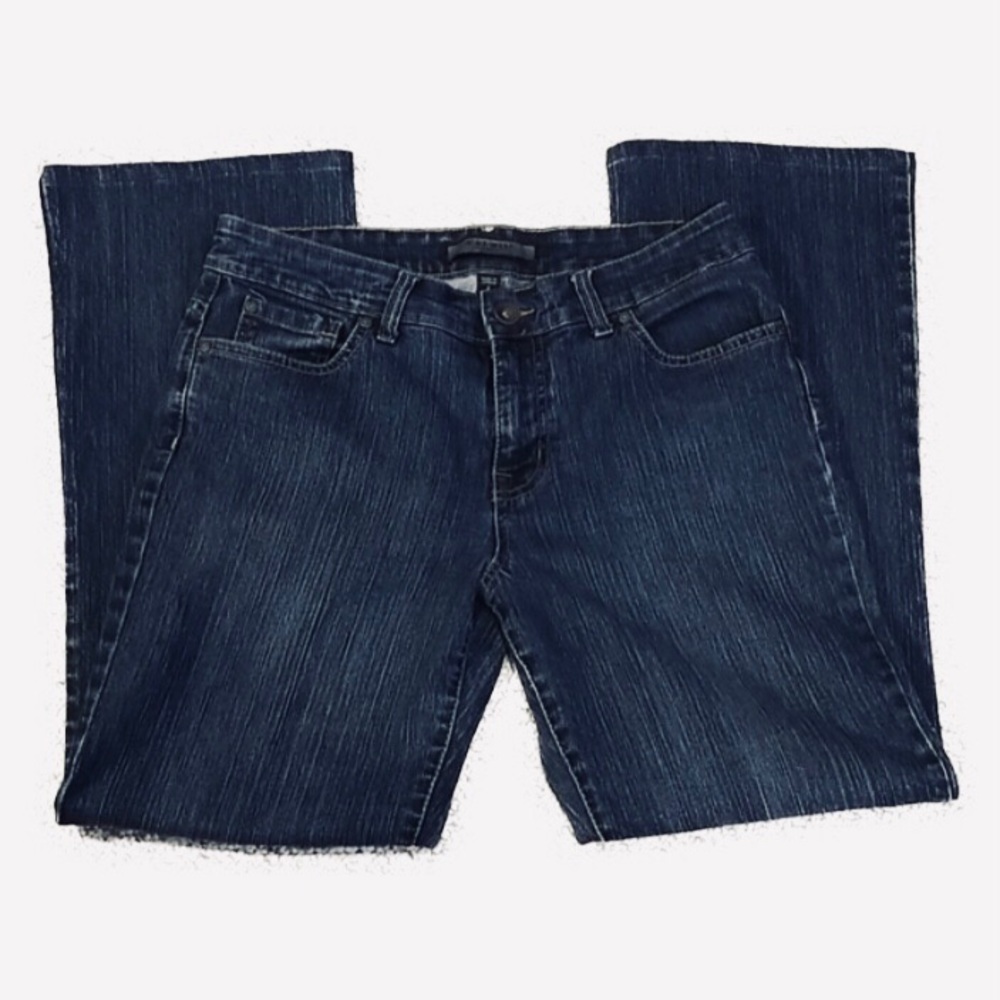 Vintage Nine West Sams Arielle Emb Bootcut Jeans - Gem